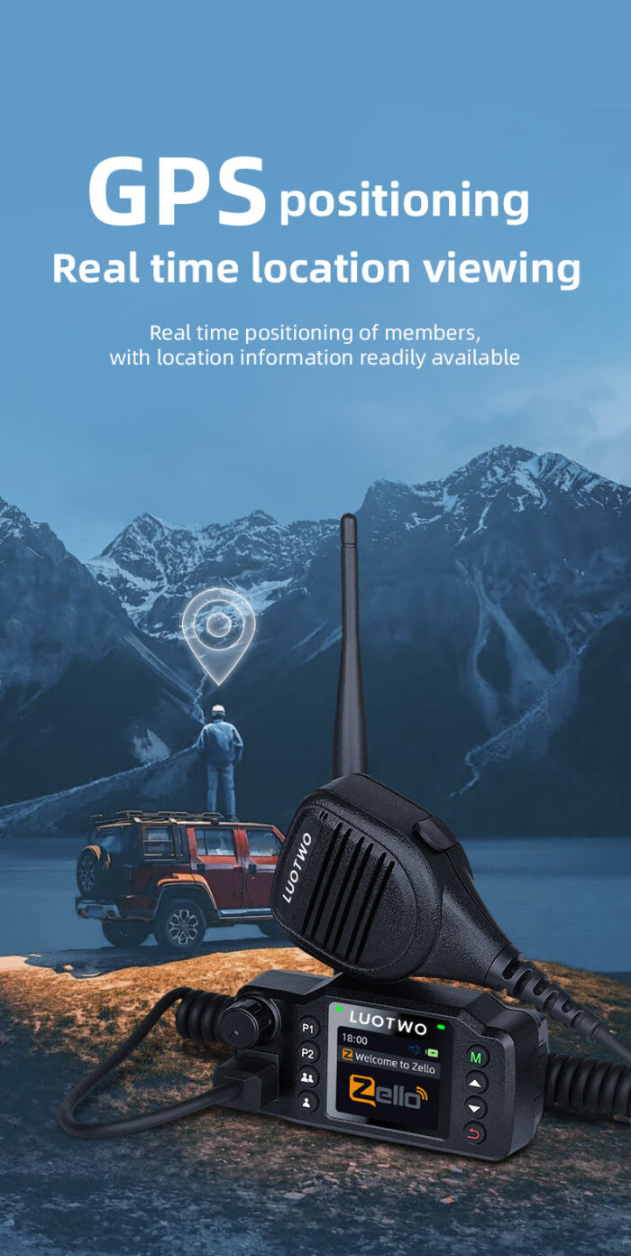 LUOTWO Zello DG9800 Mini Car Intercom: Long Range Solution
