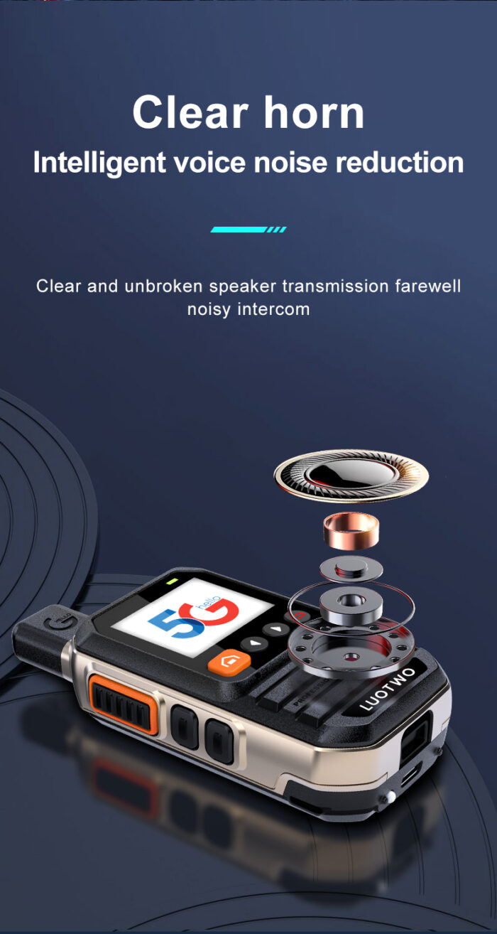 Global-PTT Walkie Talkie: 2PCS LUOTWO N5510-KM1