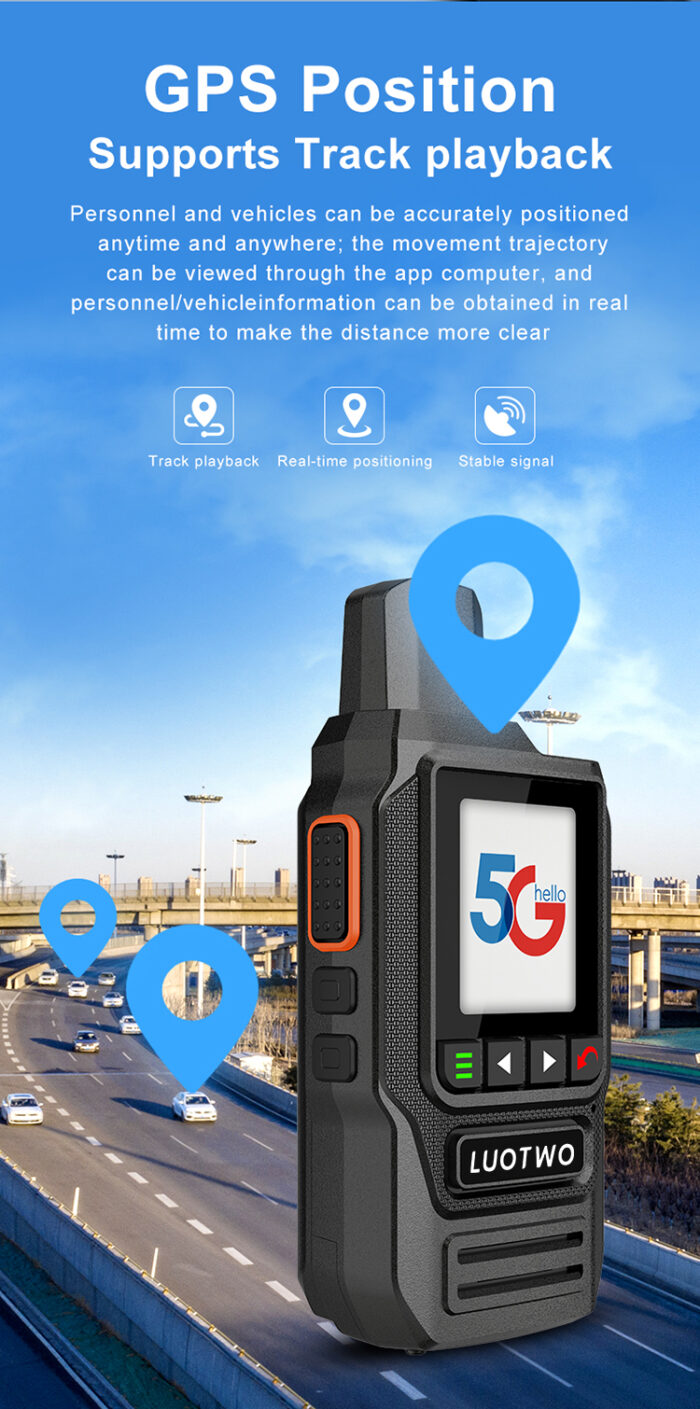 2PCS LUOTWO N79 Global-ptt Walkie Talkie for Adults