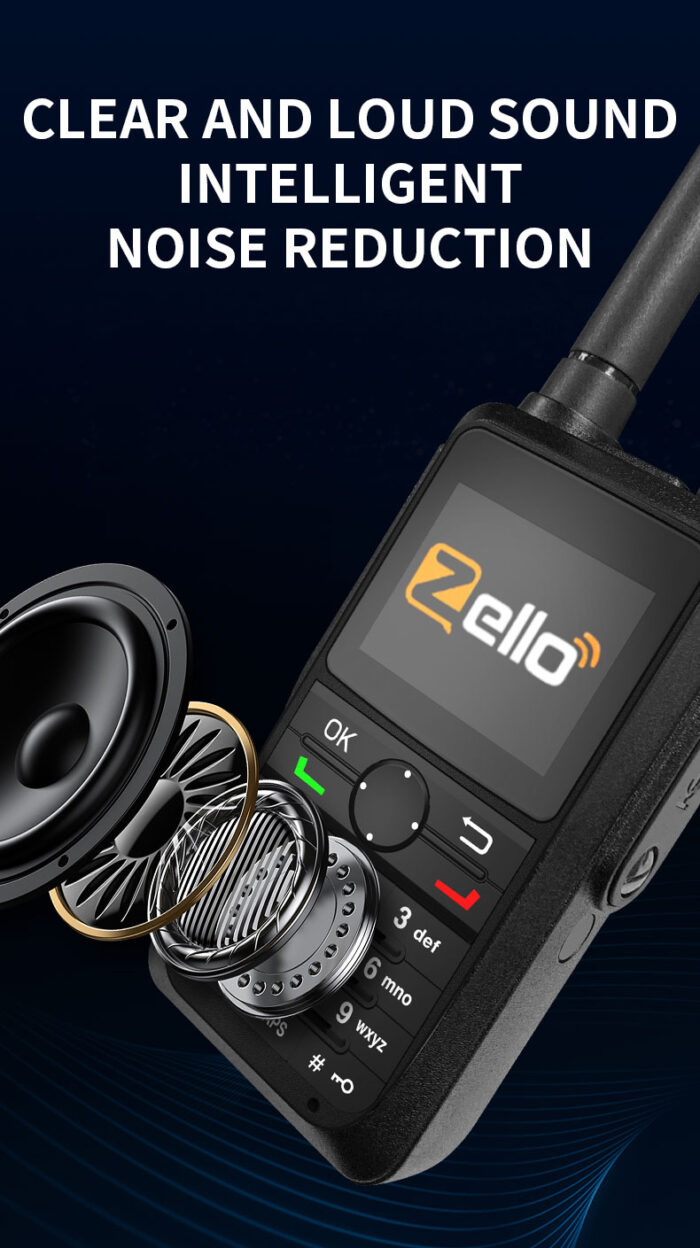 Zello DG6300 National Intercom Walkie-Talkie: Stay Connected Anywhere ...